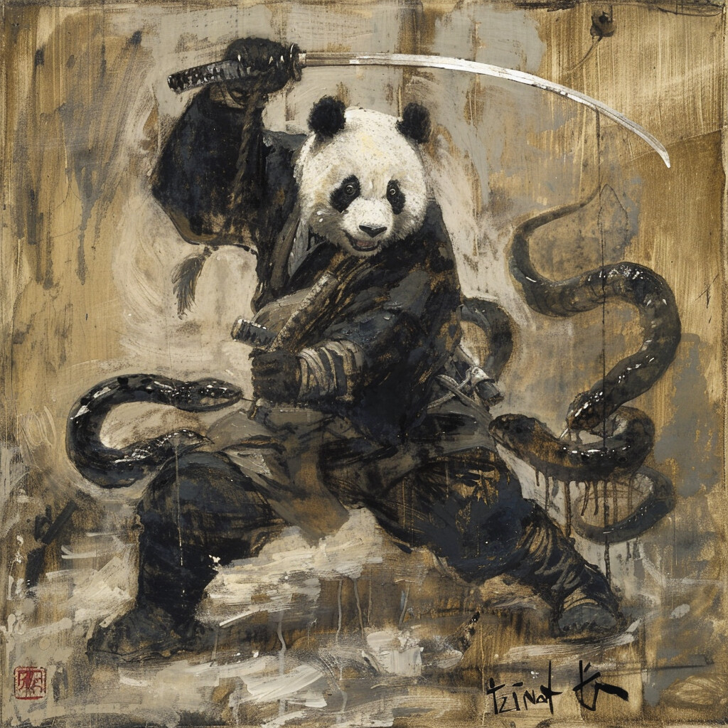 ArtStation - Panda Ronin