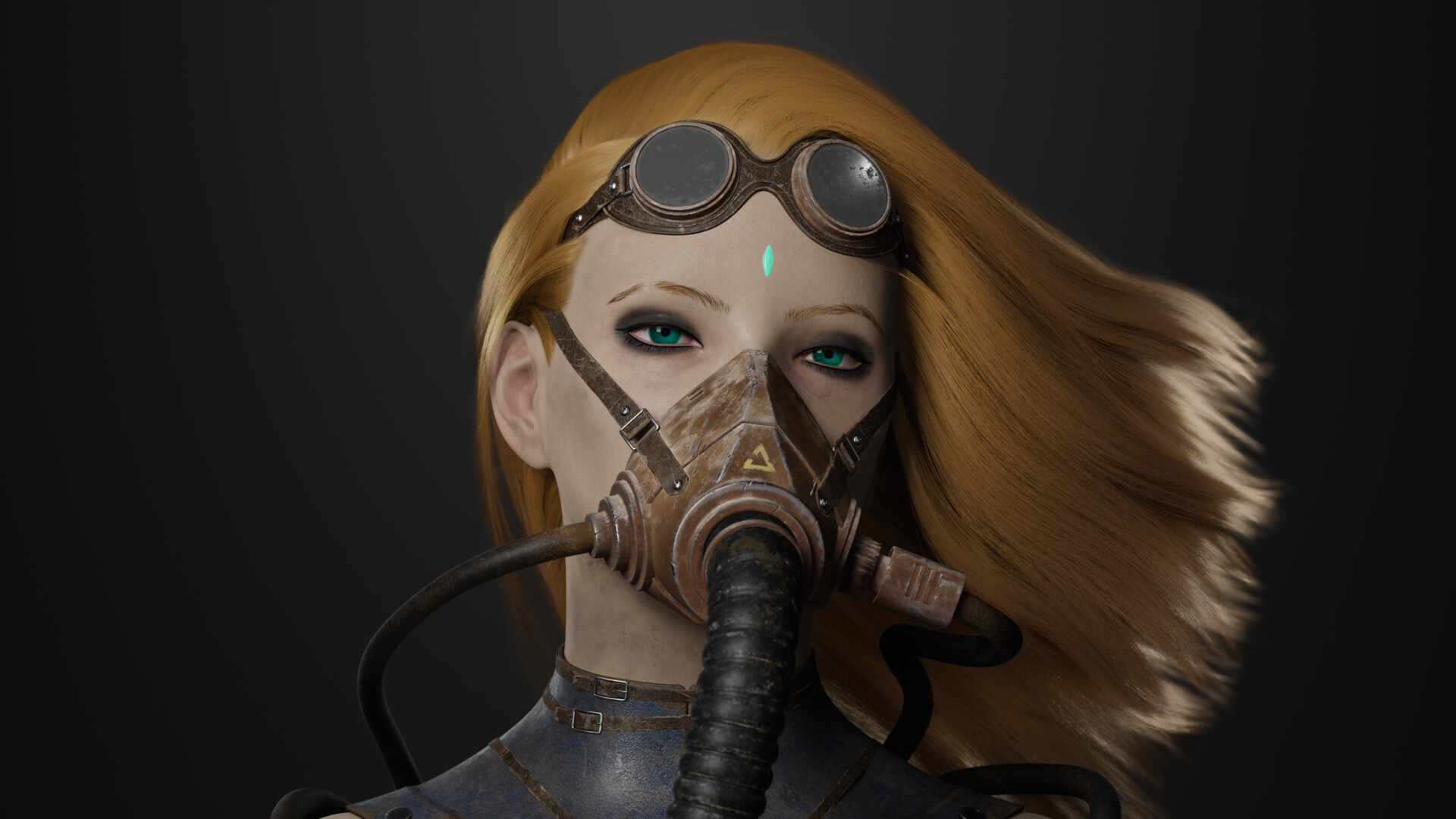 ArtStation - Steam girl