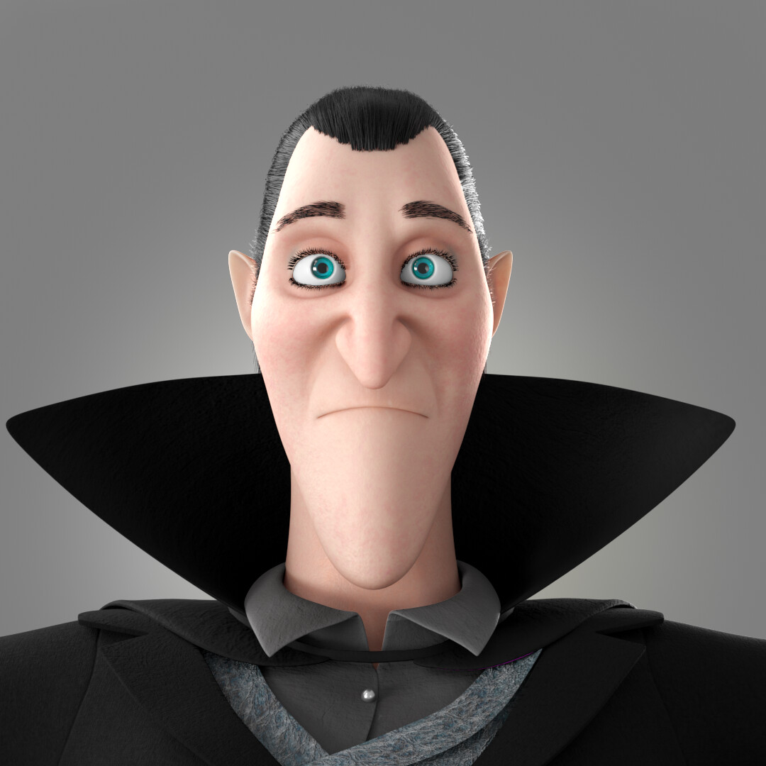 ArtStation - Dracula - Hotel Transylvania