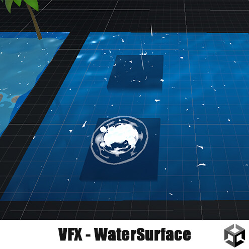 ArtStation - Unity VFX - WaterSurface (Contain process)