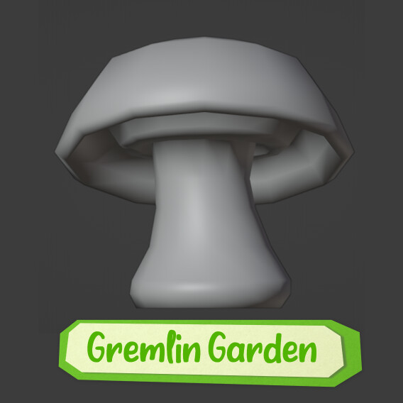 ArtStation - Gremlin Garden | Environment and Prop Art