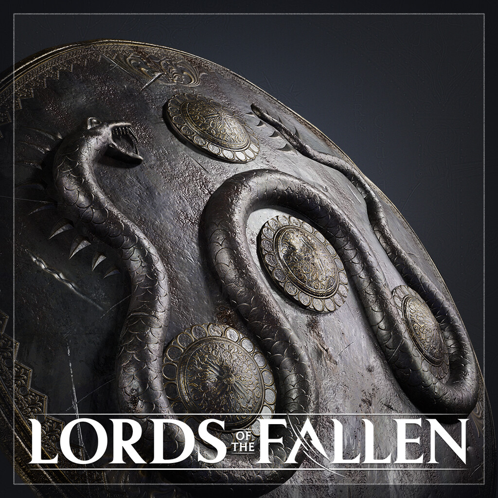 ArtStation - Lords of the Fallen | Weapons - Envenomed Shield