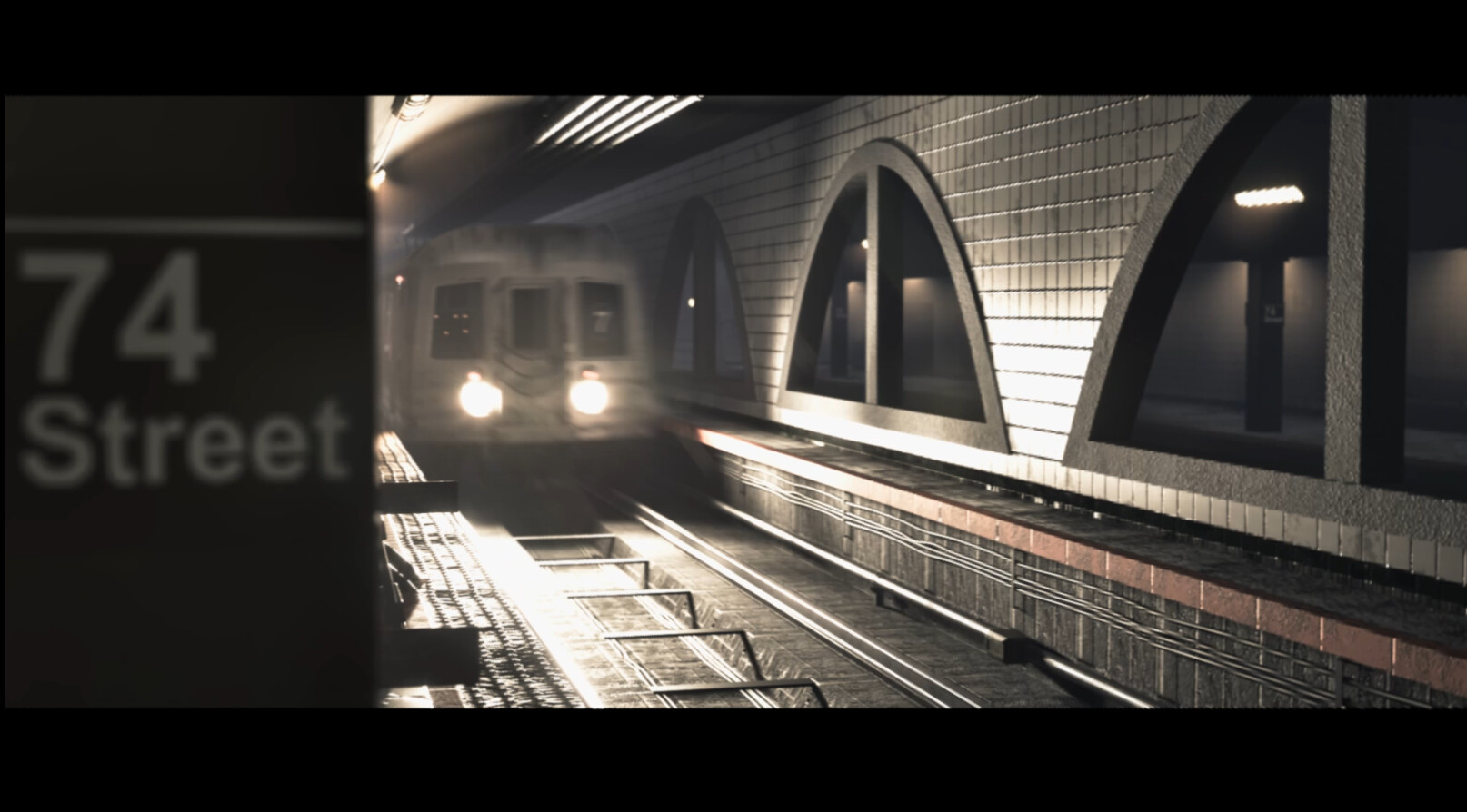 ArtStation - Subway Station