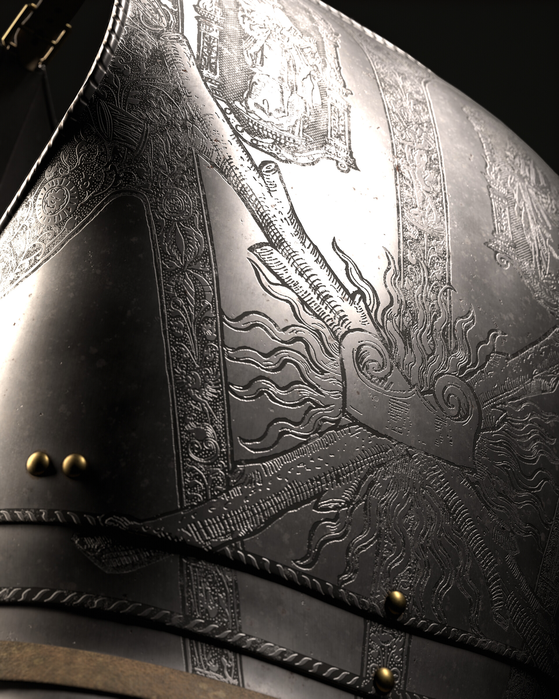 ArtStation - Armor of Emperor Ferdinand I