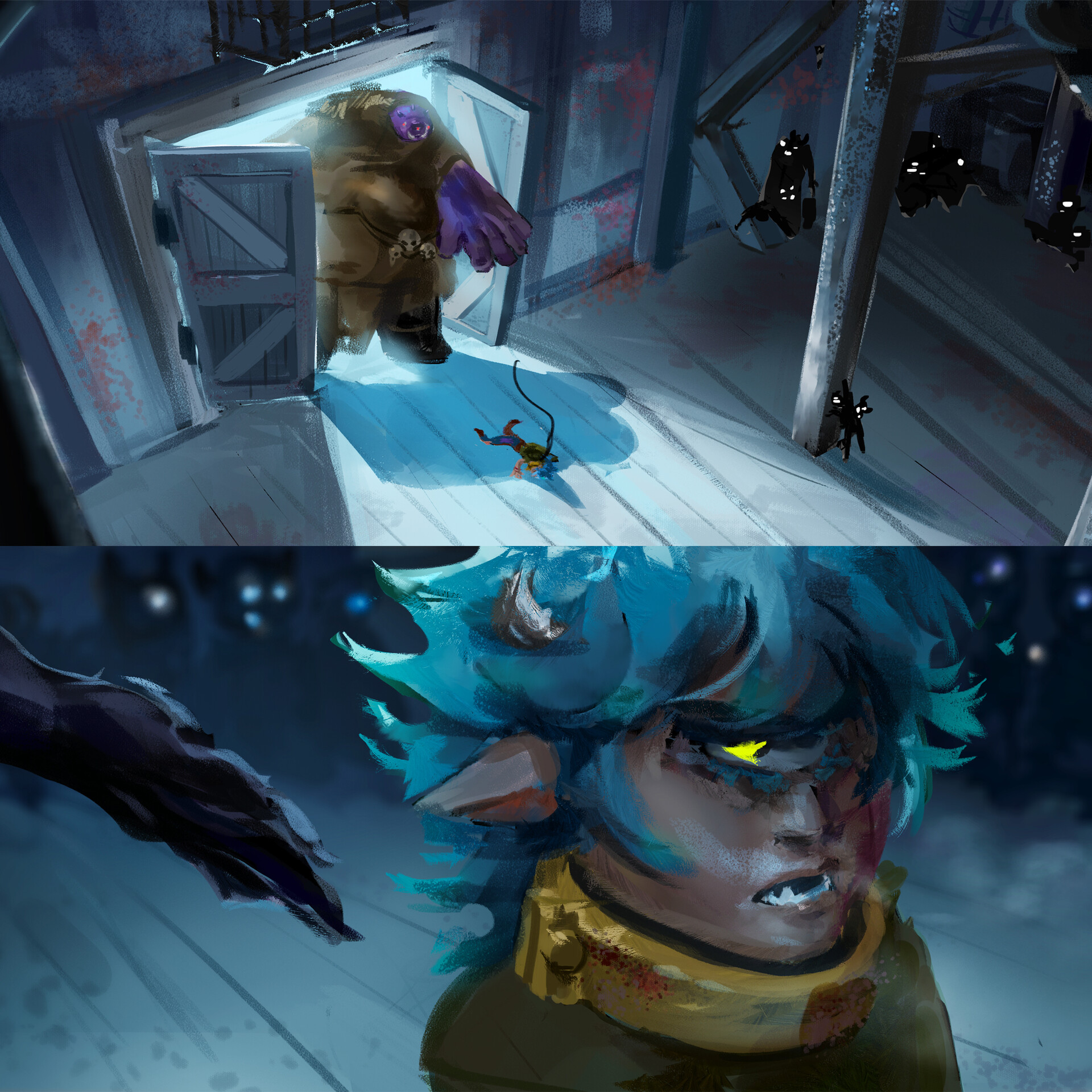 ArtStation - teeth grinding