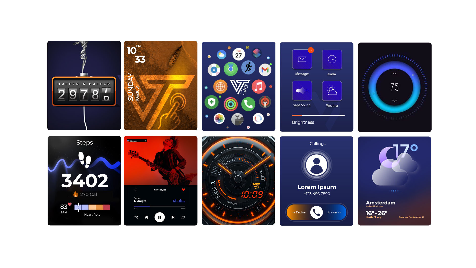 ArtStation - V-TOUCH | Device UI Design