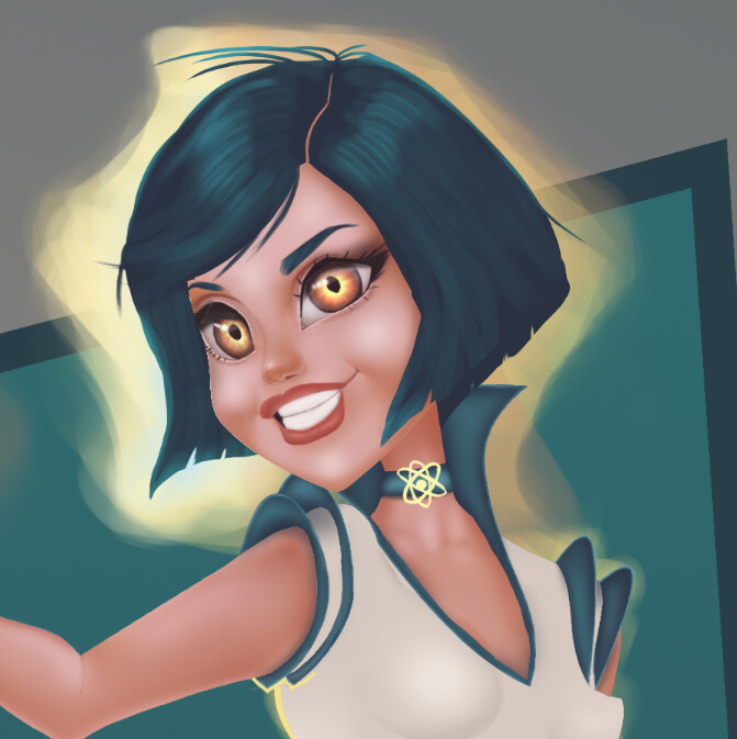 ArtStation - Atomic Girl