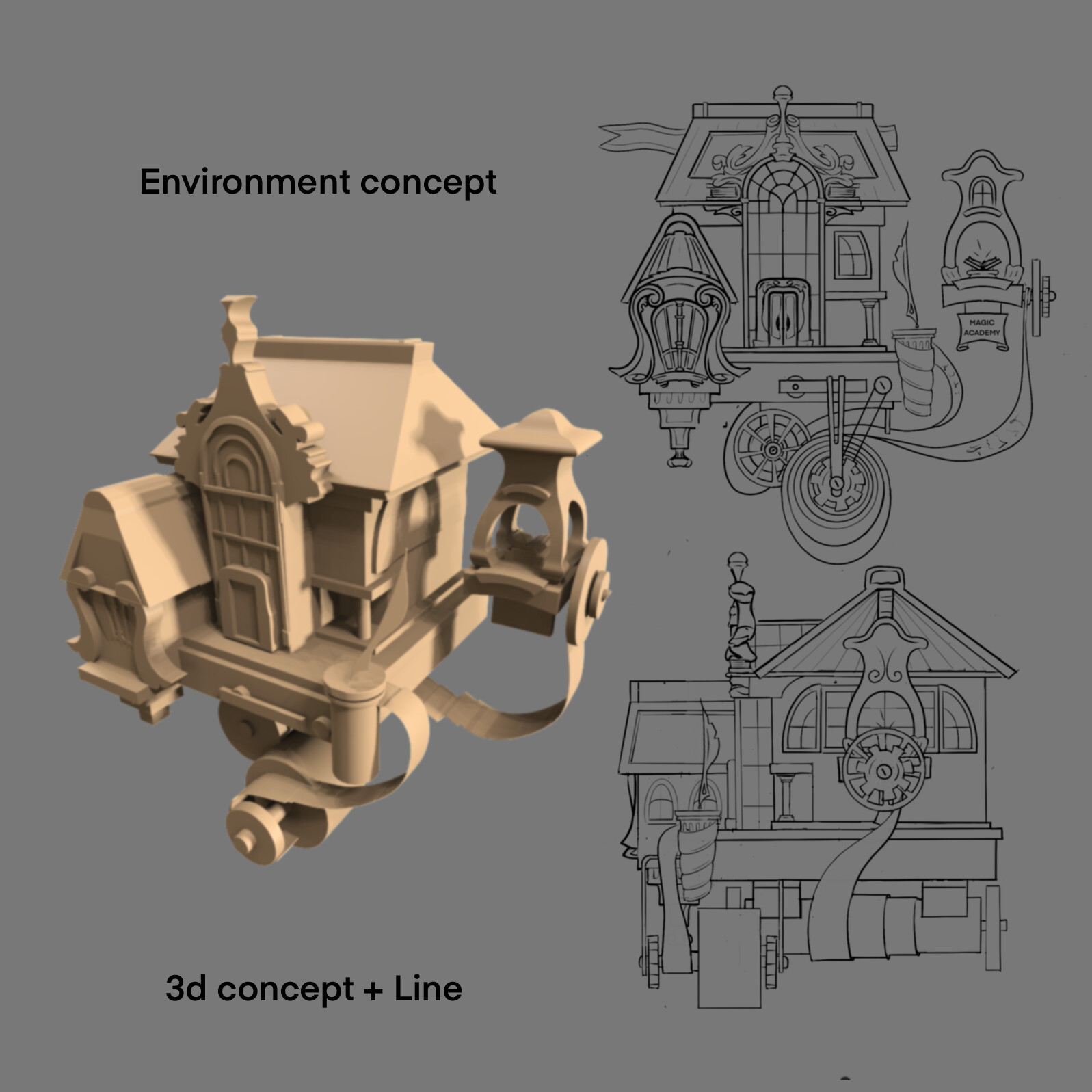 ArtStation - Environment concept.