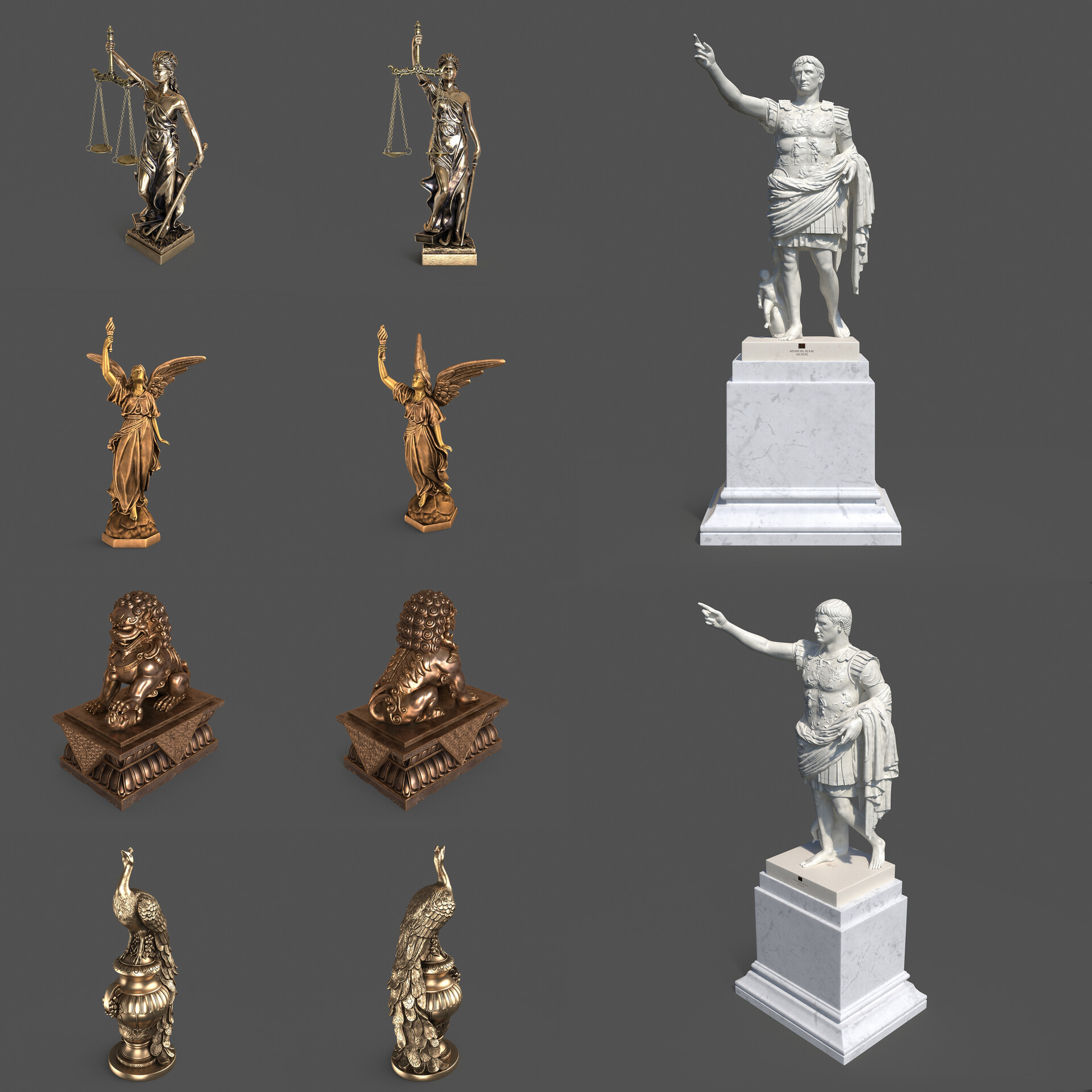 ArtStation - 3D Statues