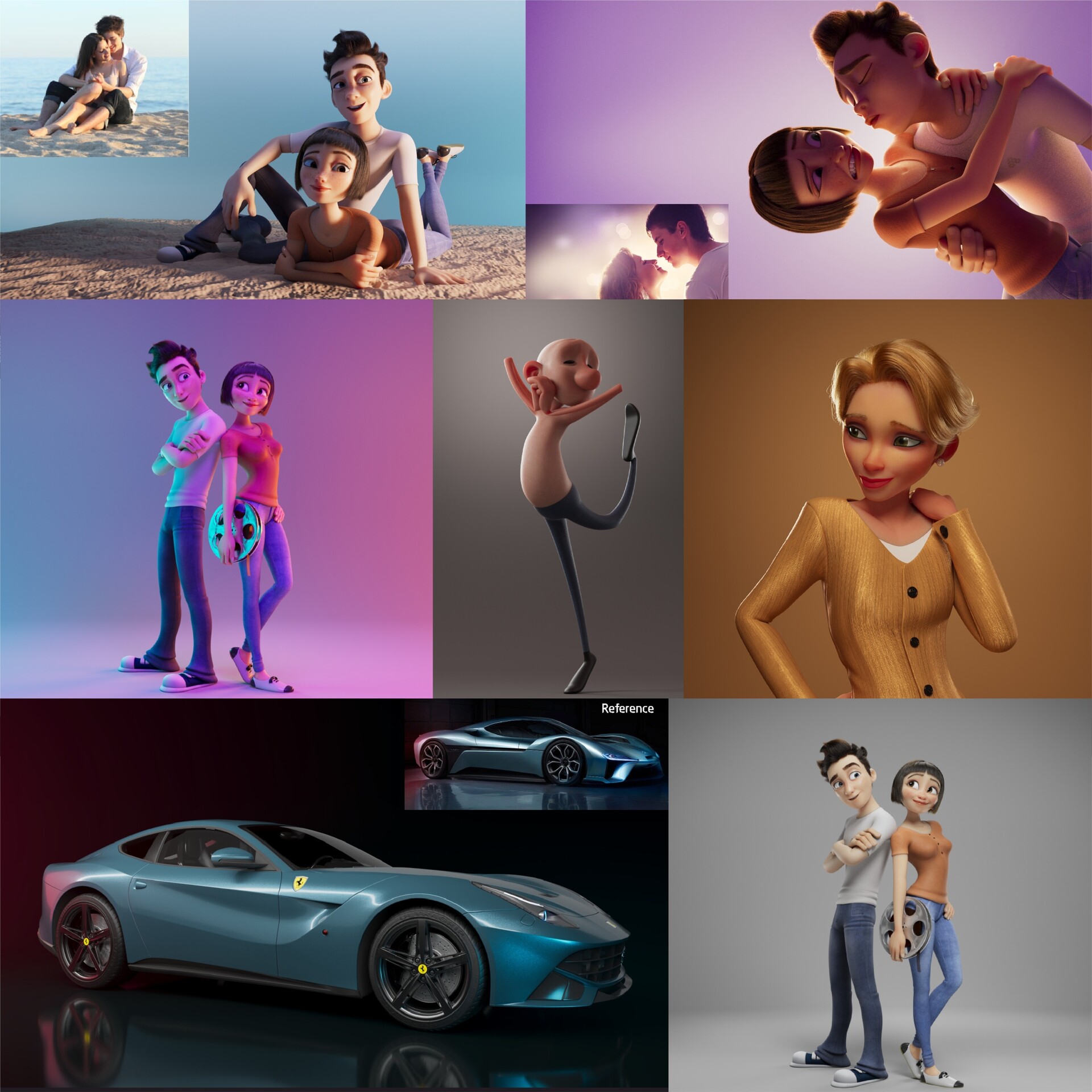 ArtStation - Lighting exercises