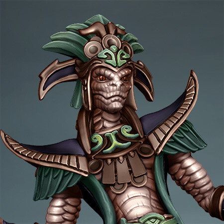 ArtStation - Naga Priest