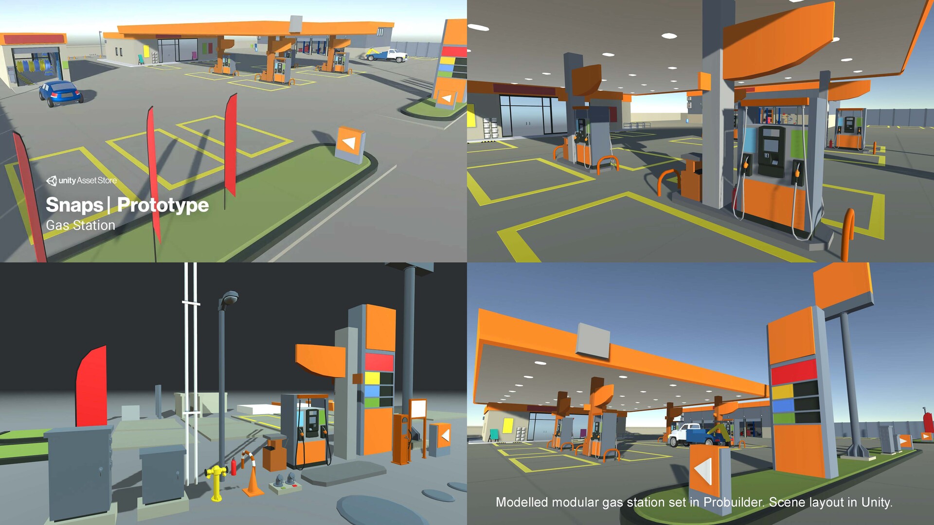 ArtStation - UNITY SNAPS Prototype Assets