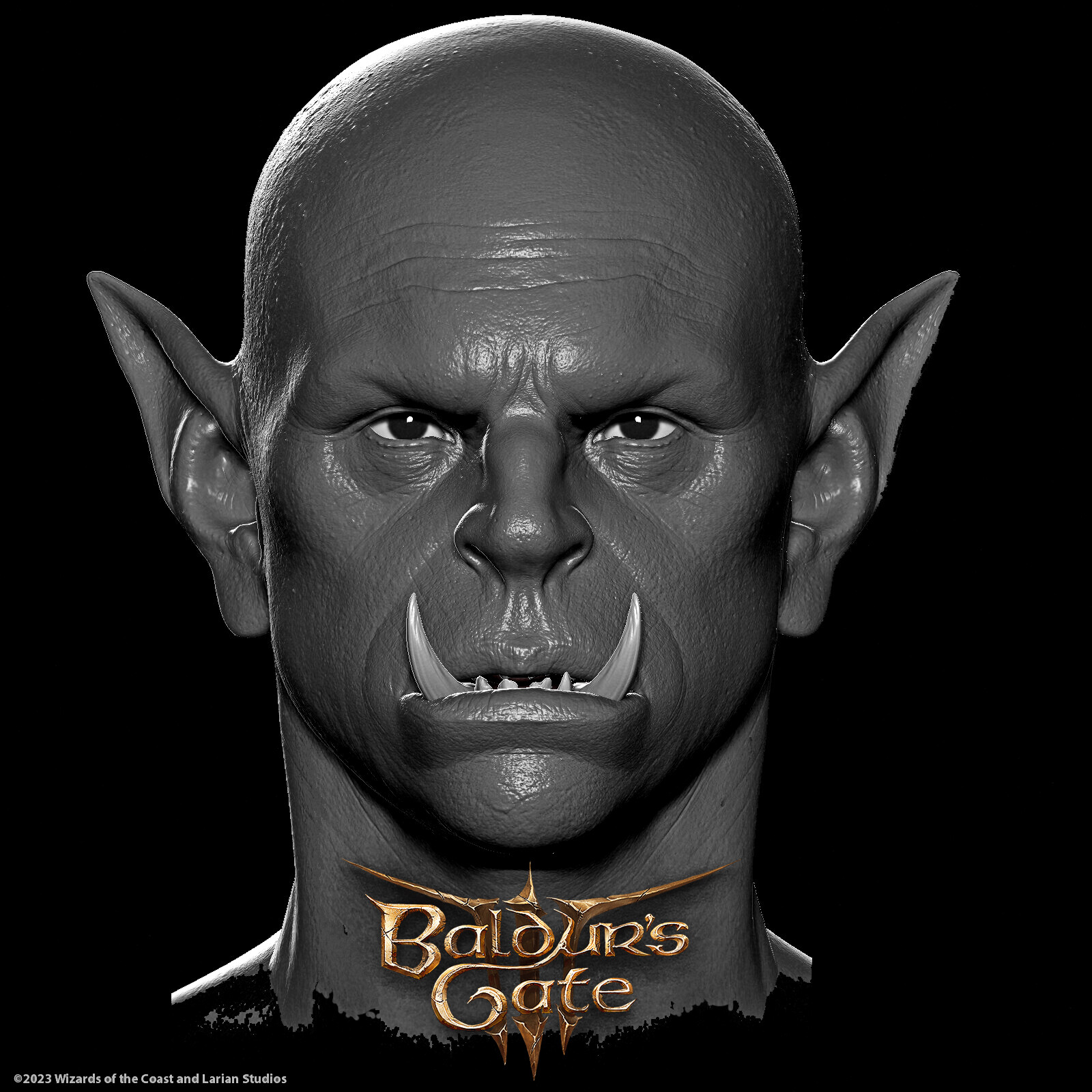 ArtStation - BALDUR’S GATE 3- Female Orc Head