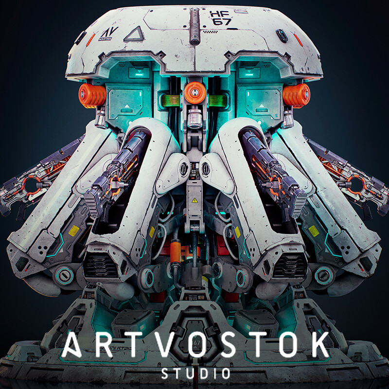 ArtStation - Weapon supply storage