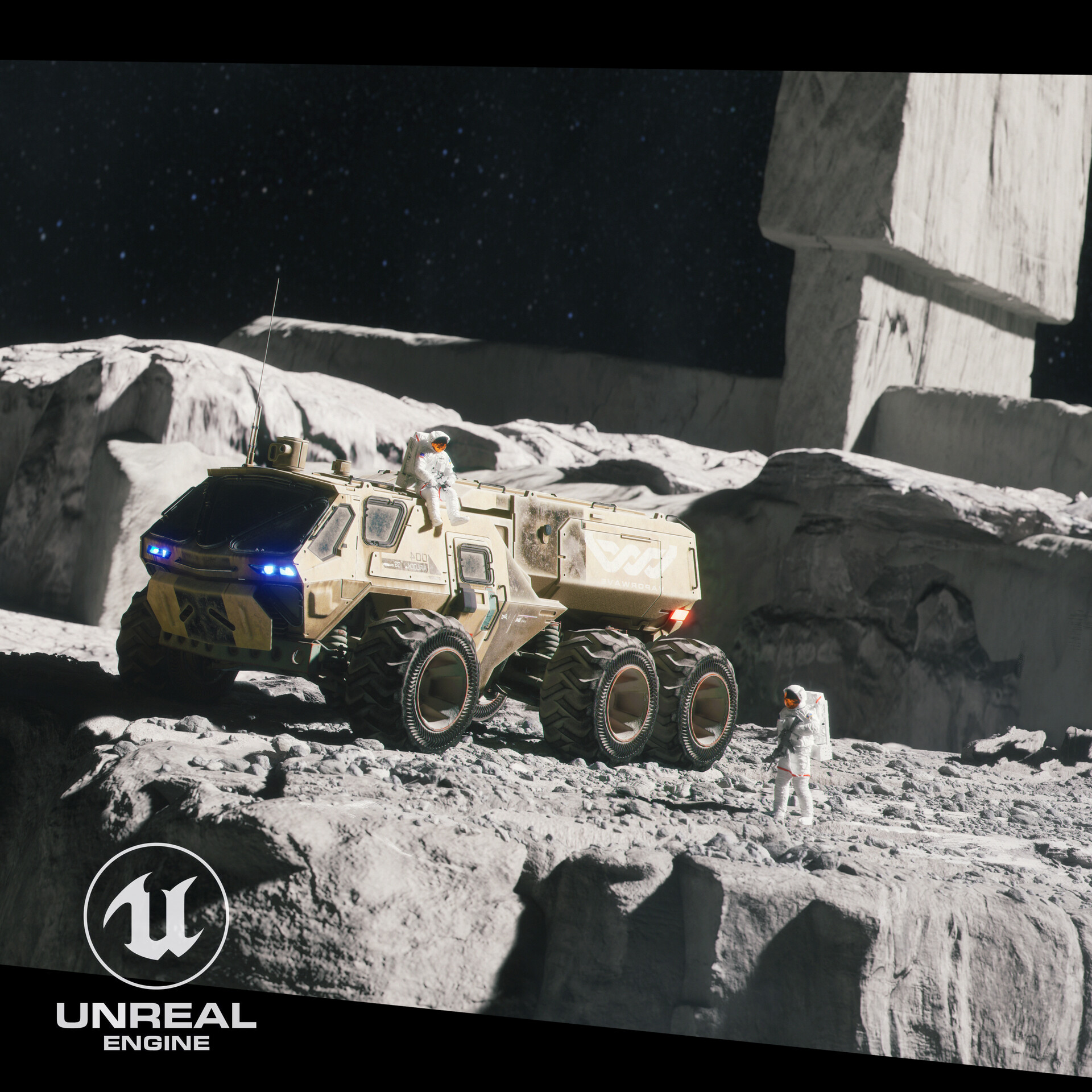 ArtStation - Space Exploration Rover