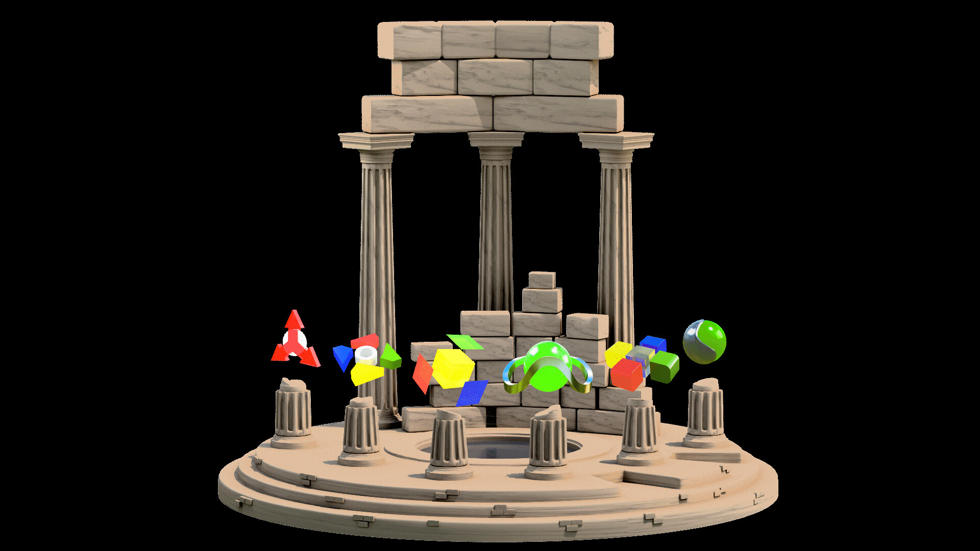 ArtStation - Oracle of Delphi with the various types of Delphos ...