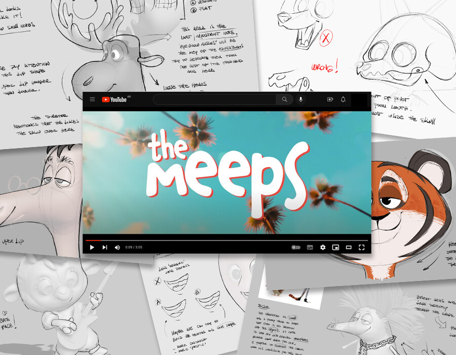 ArtStation - The Meeps - Character Development