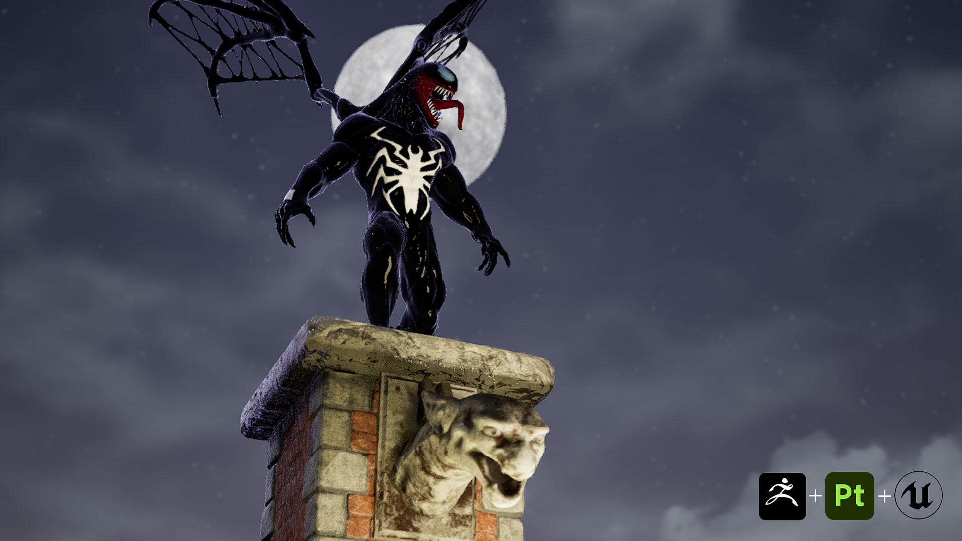 ArtStation - Winged Venom