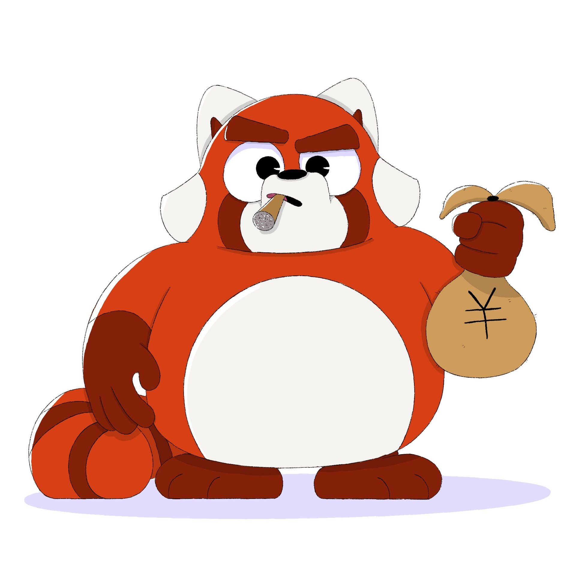 ArtStation - Bobu the Red Panda Criminal