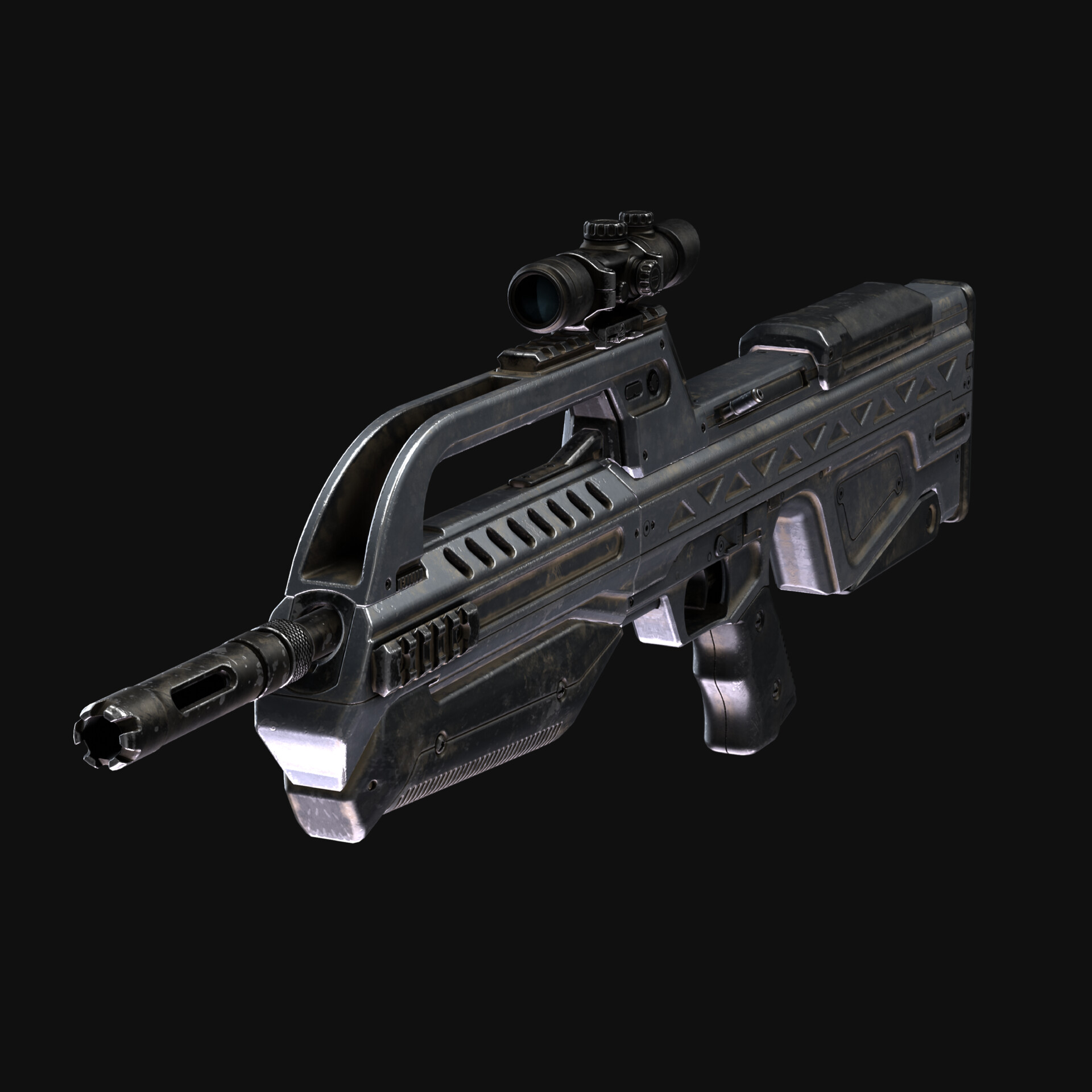 ArtStation - Halo Infinite Battle Rifle