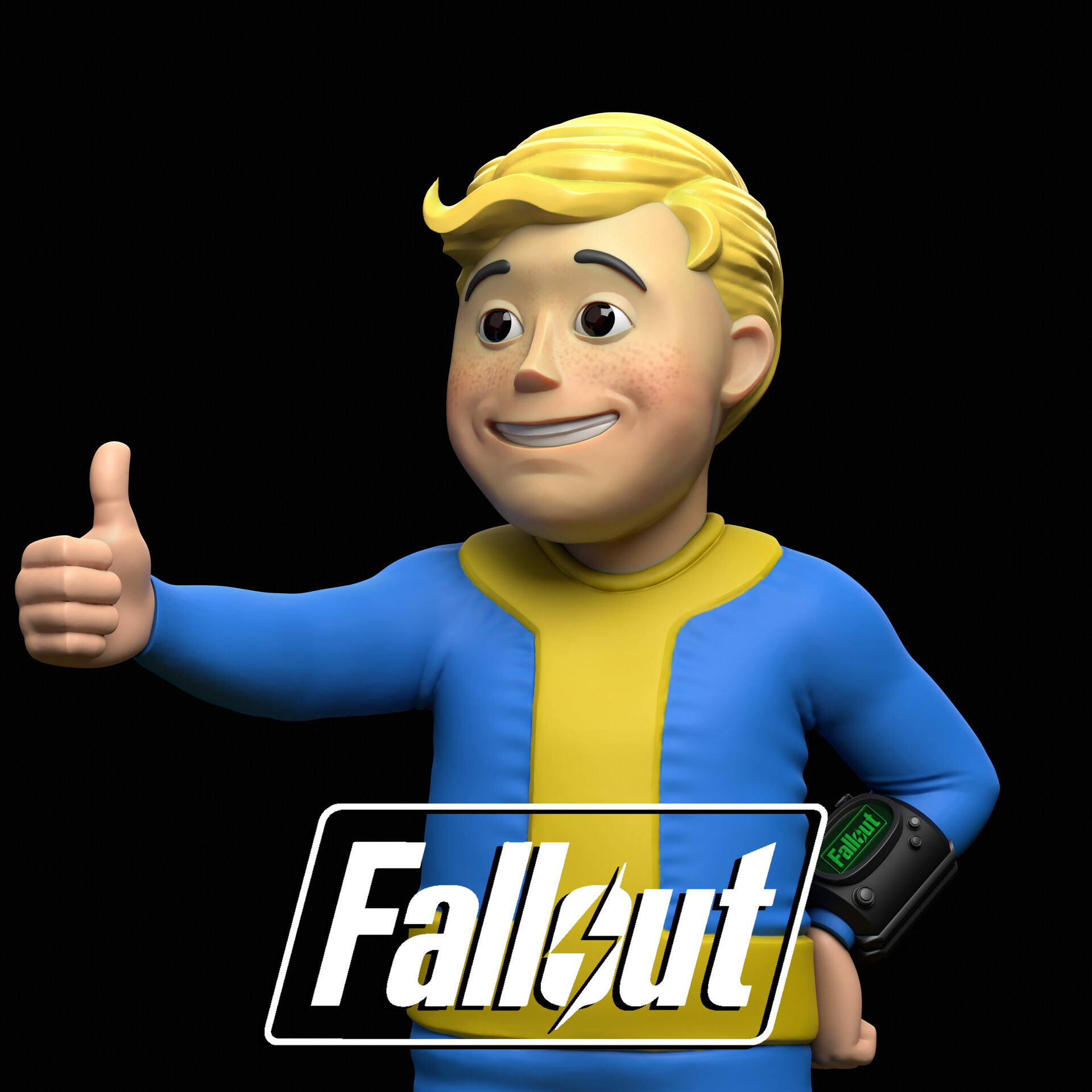 ArtStation - Vault Boy