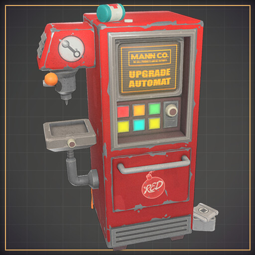 ArtStation - Mann.co Upgrade Automat | TF2 Fan Art