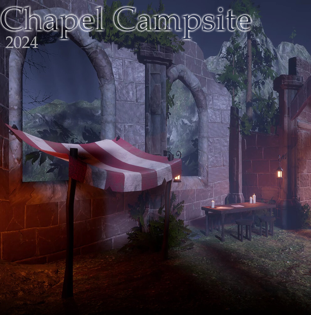 ArtStation - Chapel Campsite