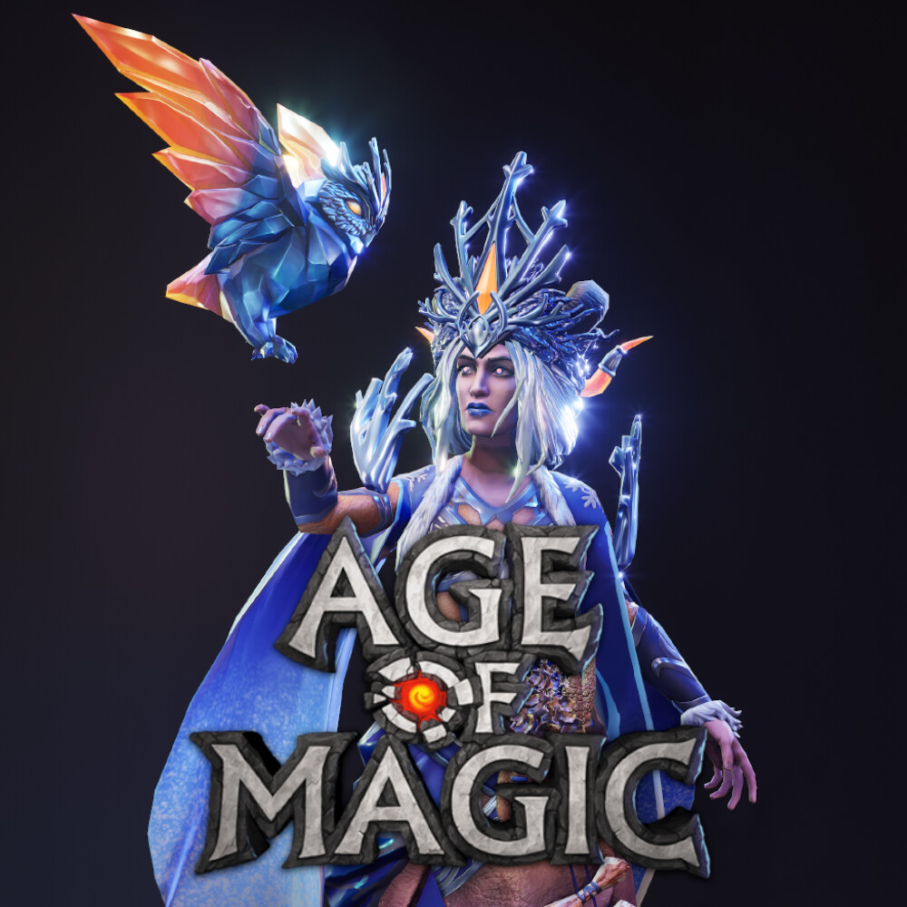 ArtStation - In-game character for Age of Magic