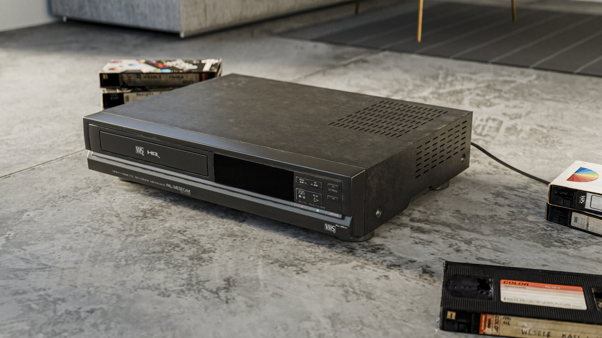 ArtStation - VHS video recorder