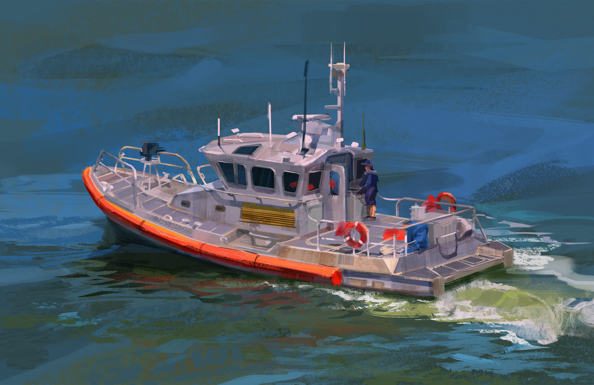 ArtStation - ship study