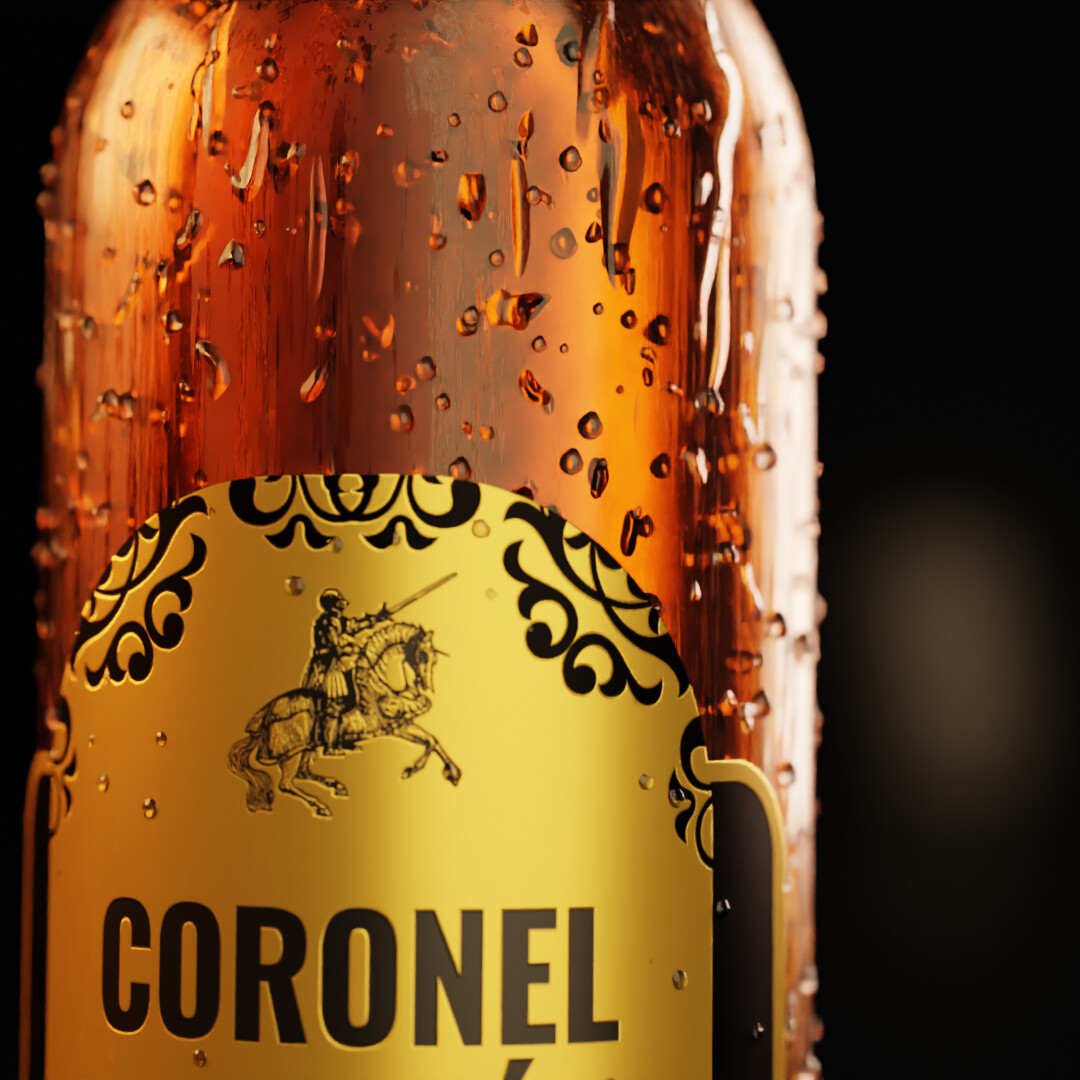 ArtStation - Brand design | advertising animation for coronel buen día beer