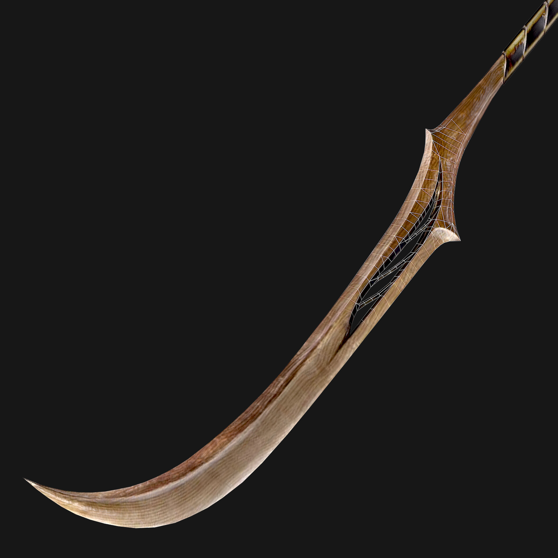 ArtStation - Elf Spear (Concept Wep)