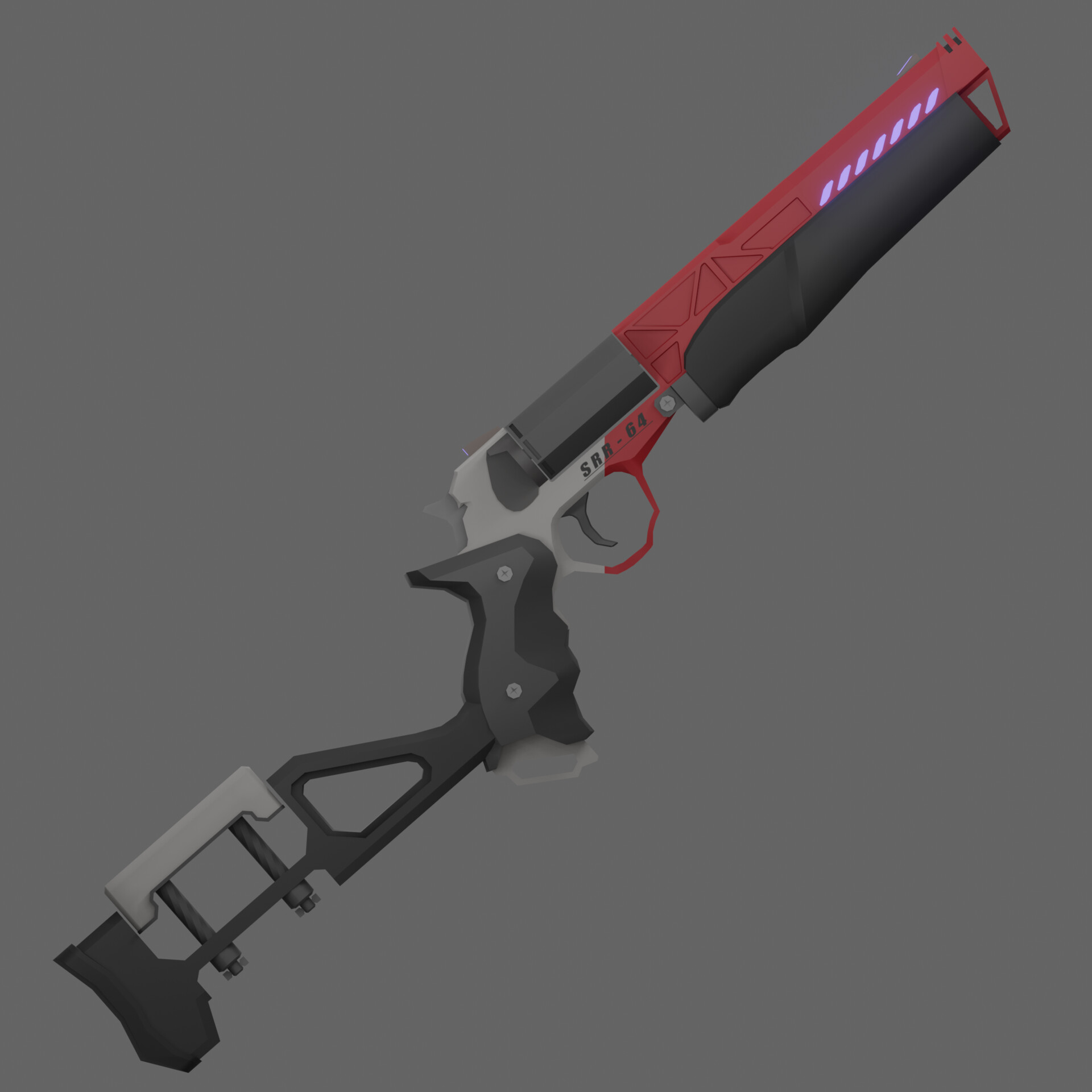 ArtStation - SRR - 64 [revolver rifle]