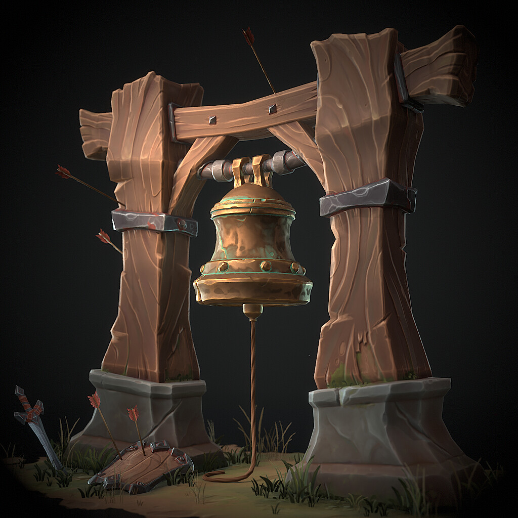 ArtStation - Garrison Warning Bell