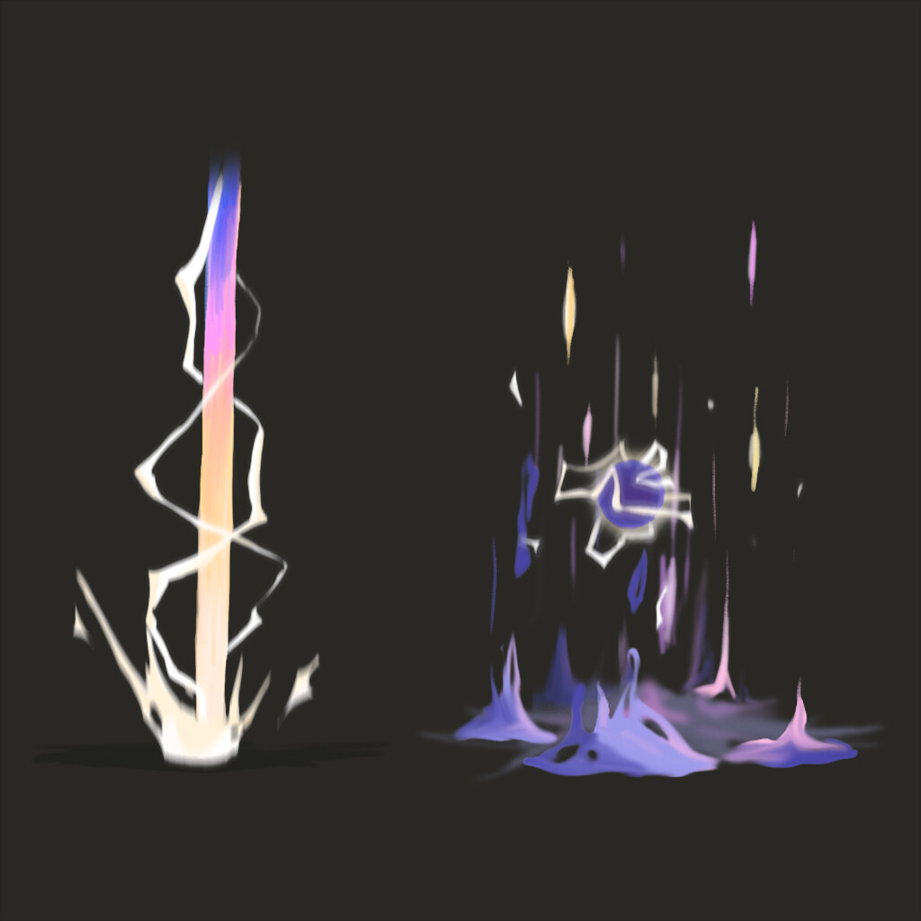 ArtStation - Laser Impact FX