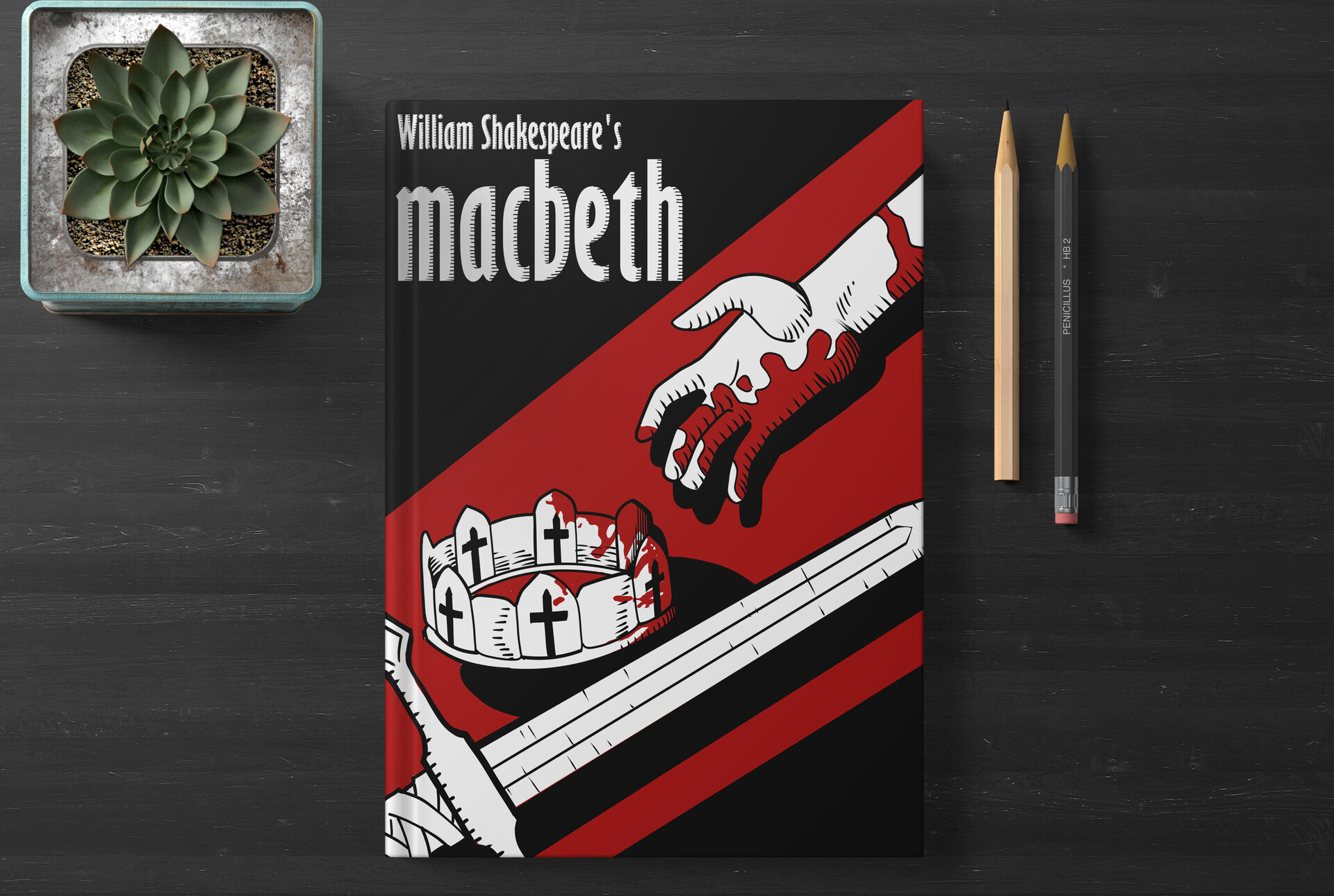 ArtStation - "Macbeth" Graphic-comic and book cover