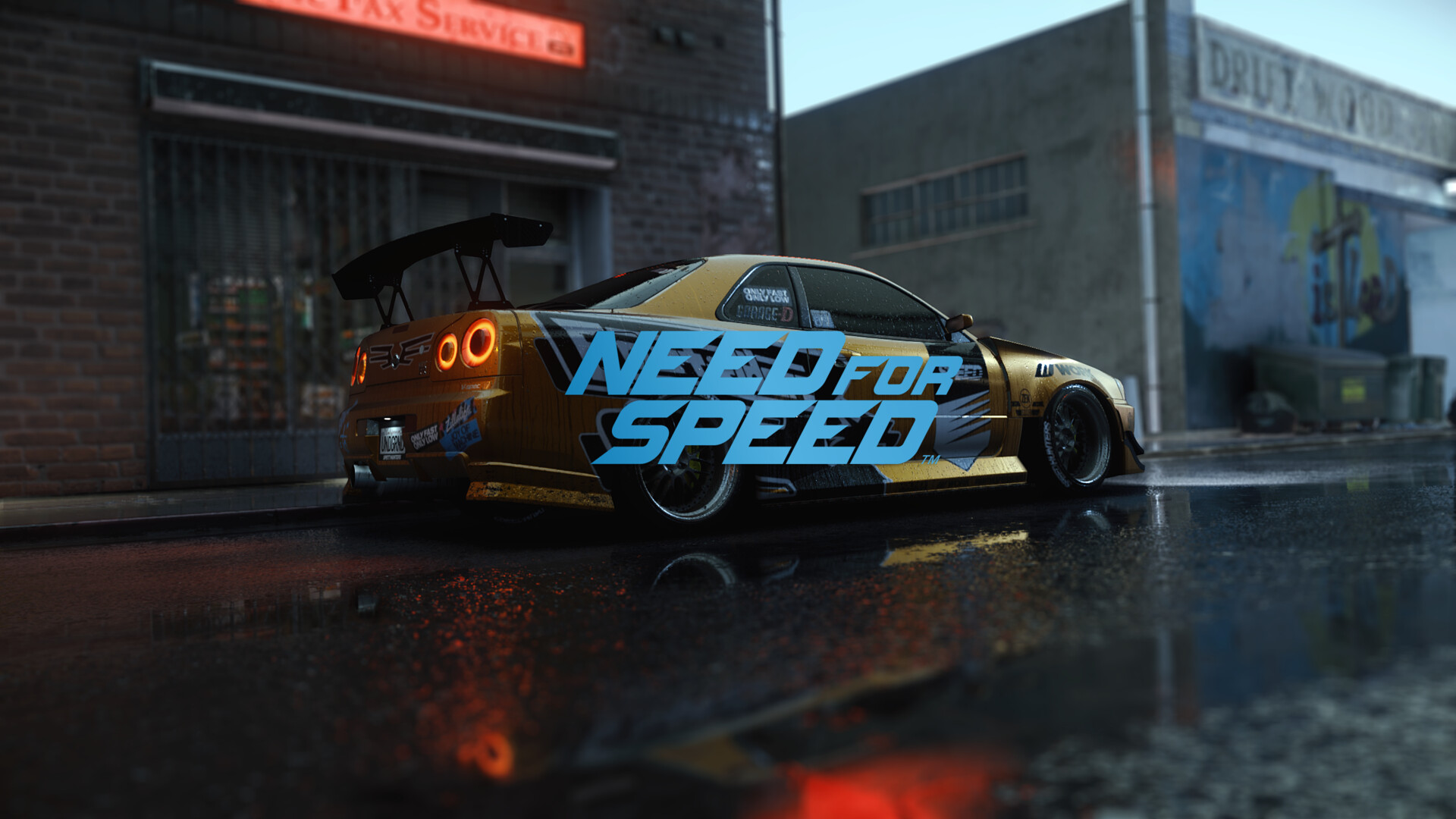 ArtStation - NFS // NEED FOR SPEED // NISSAN SKYLINE R34 EDDIE NFS ...
