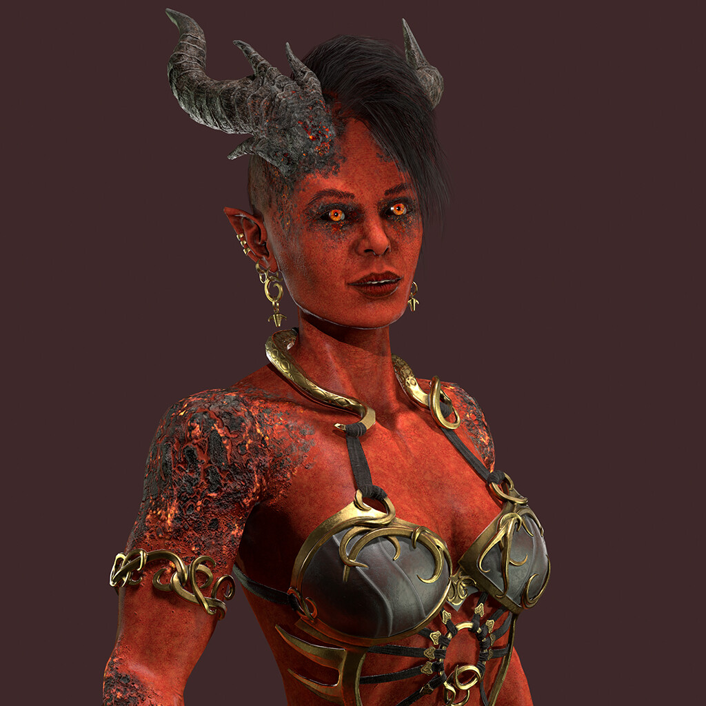 ArtStation - Demon Girl