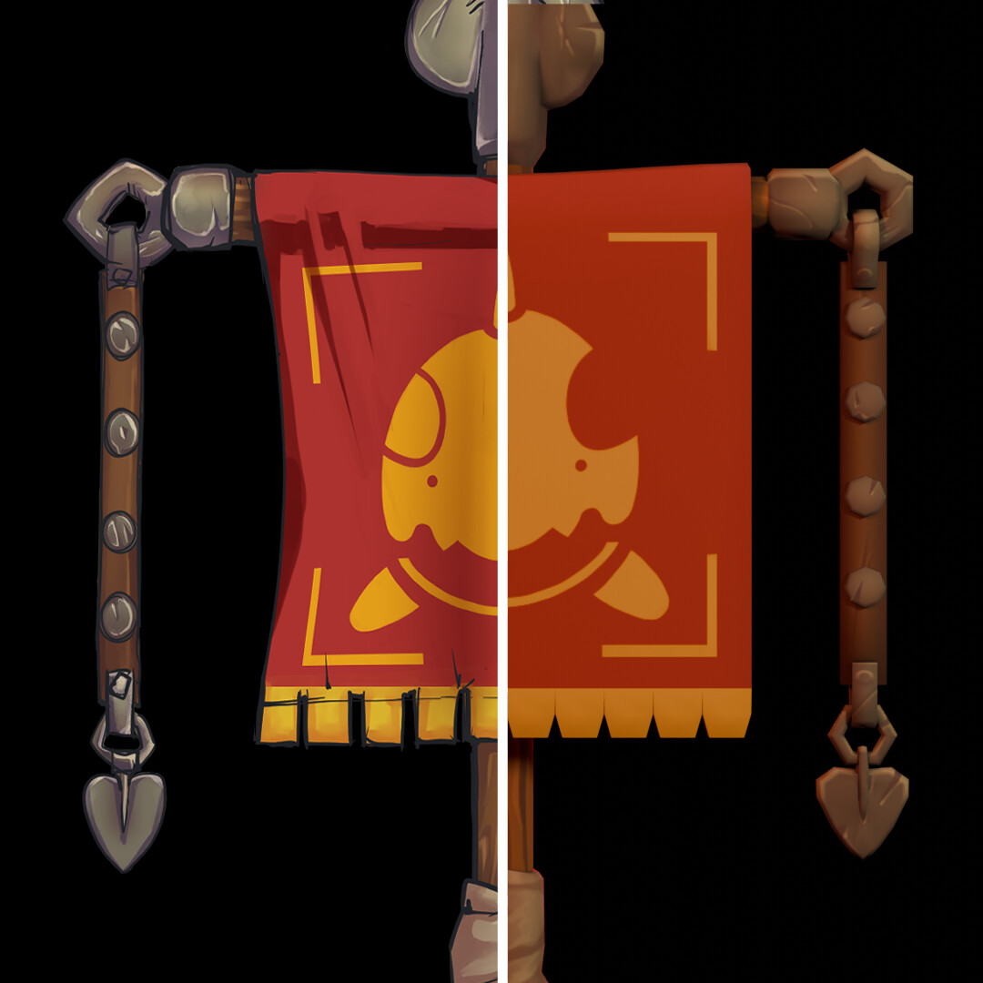ArtStation - Vexillum Banner | Prop Design