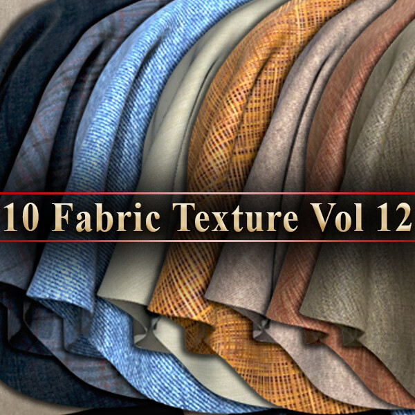 ArtStation - 10 Fabric Texture Vol. 12