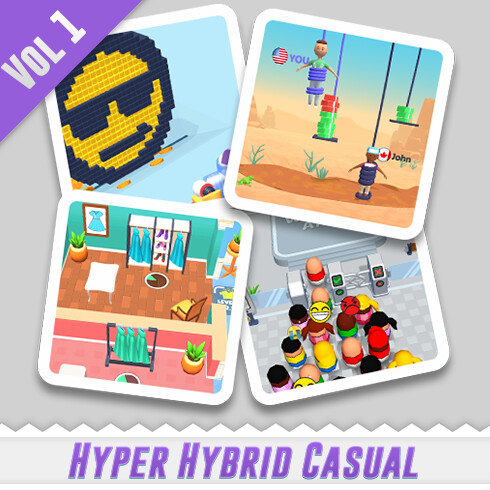 ArtStation - Hyper Hybrid Casual Vol # 1