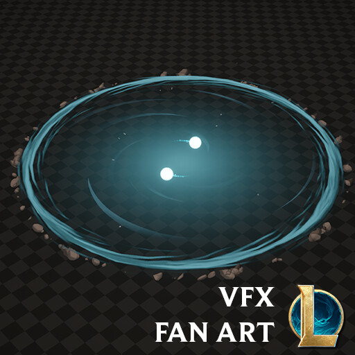 ArtStation - VFX - Cosmic Explosion (LoL Fan Art)