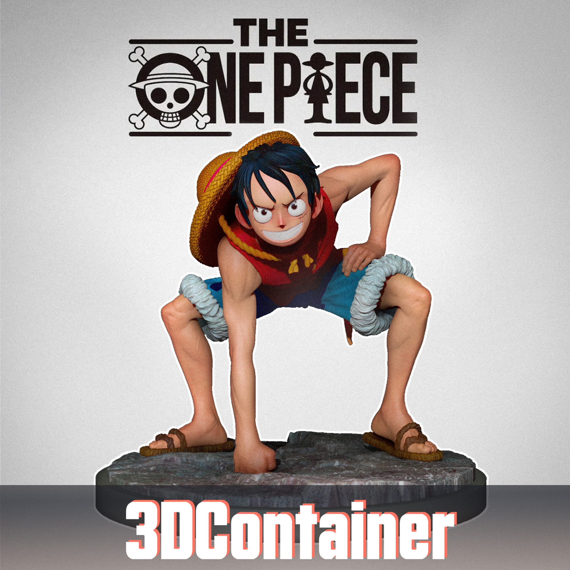 Patrick G.O - Monkey D. Luffy Figure