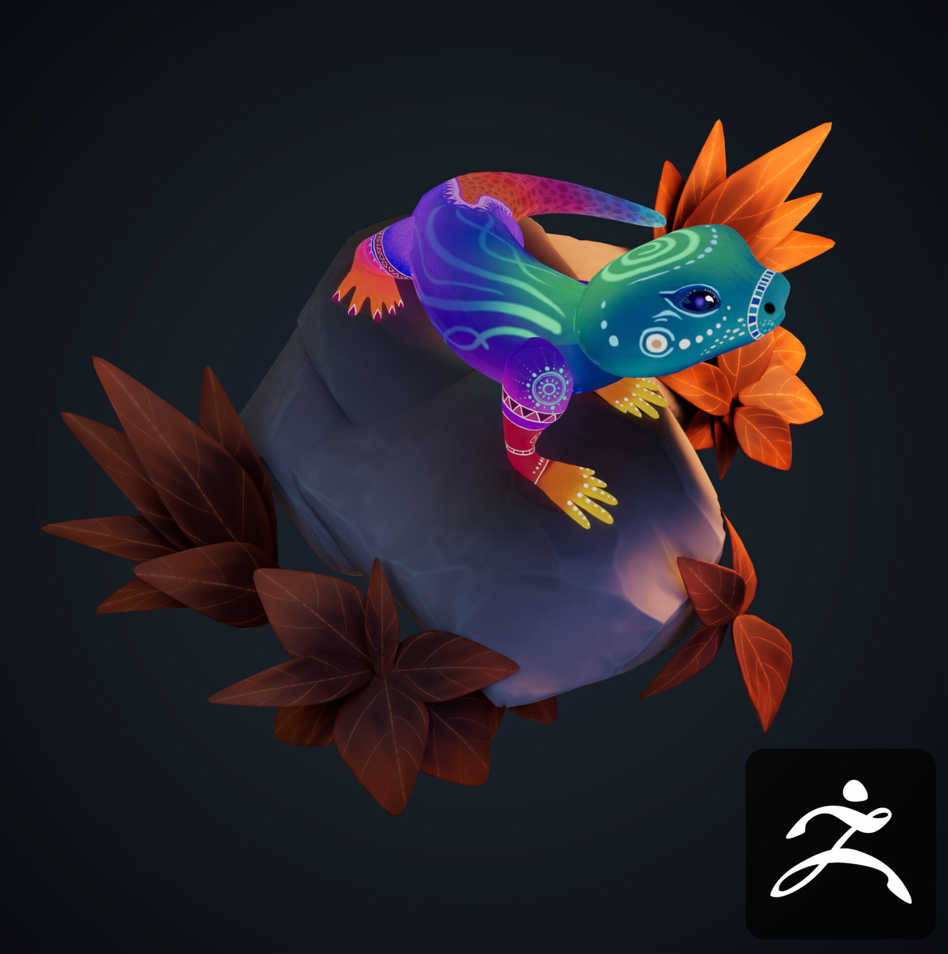 ArtStation - Lil' Gecko