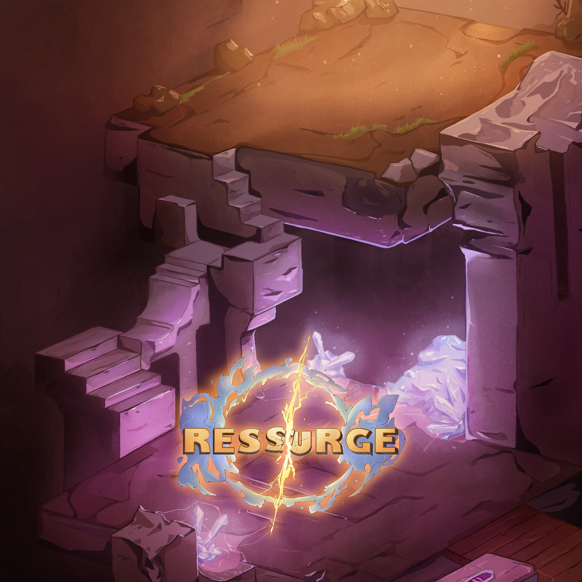 ArtStation - Cavern Concept Art