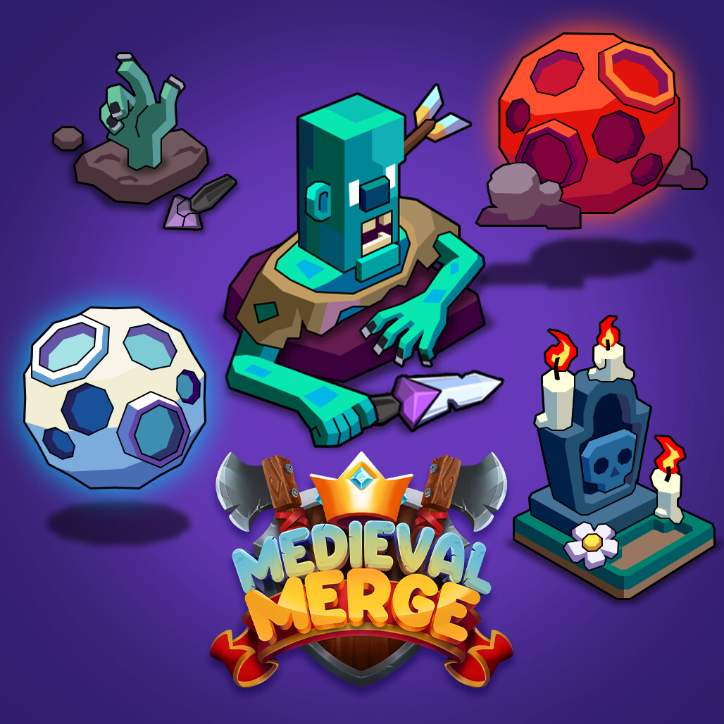 ArtStation - Medieval Merge: Halloween Event