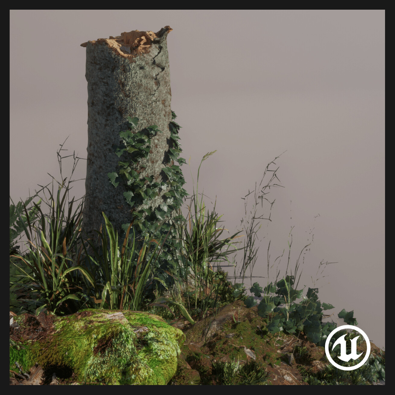 ArtStation - Forest Log