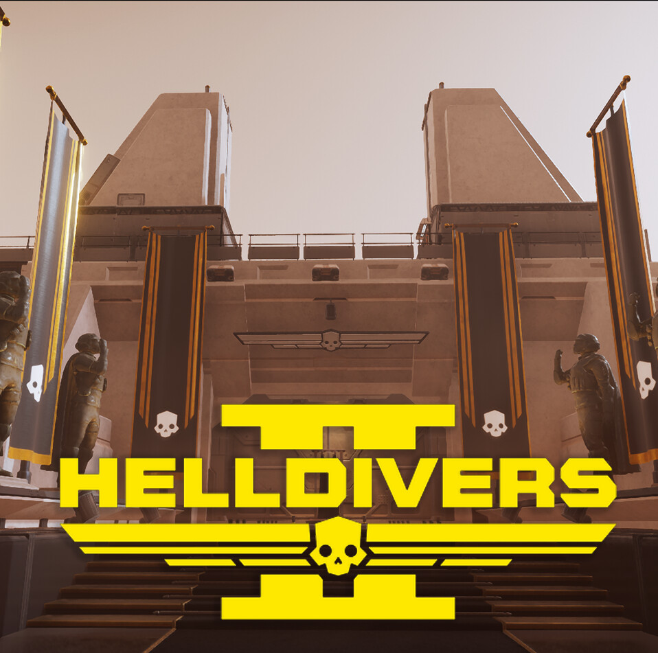ArtStation - HELLDIVERS 2 - Tutorial work