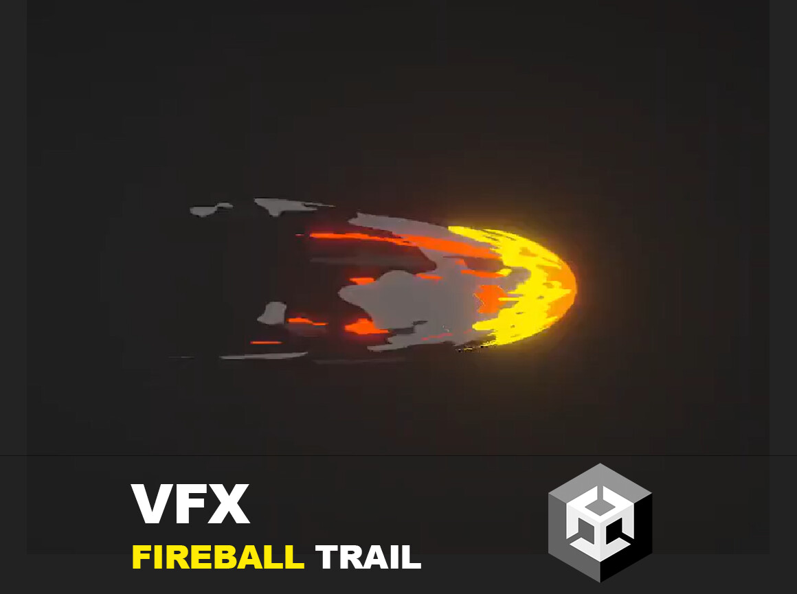 ArtStation - VFX - Fireball Trail