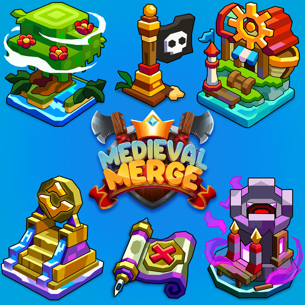 ArtStation - Medieval Merge: Pirate's Adventure